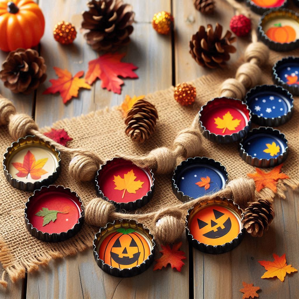 8 Creative Decor Ideas: How to Recycle Materials and Craft Fall Decor ...